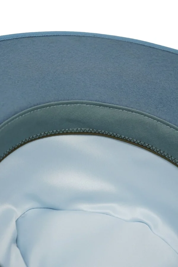 Victoria Rancher Hat in Powder Blue | Vanelegance