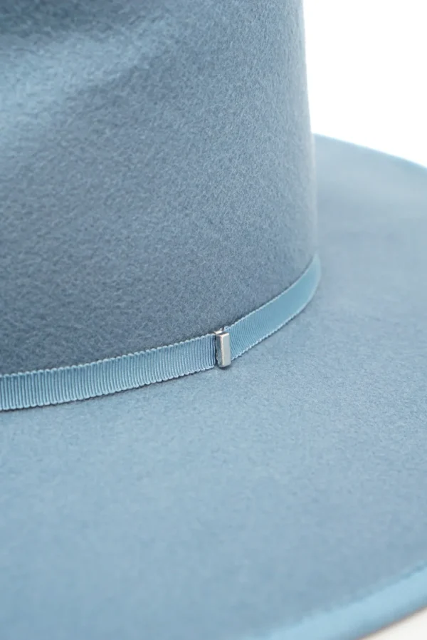 Victoria Rancher Hat in Powder Blue | Vanelegance