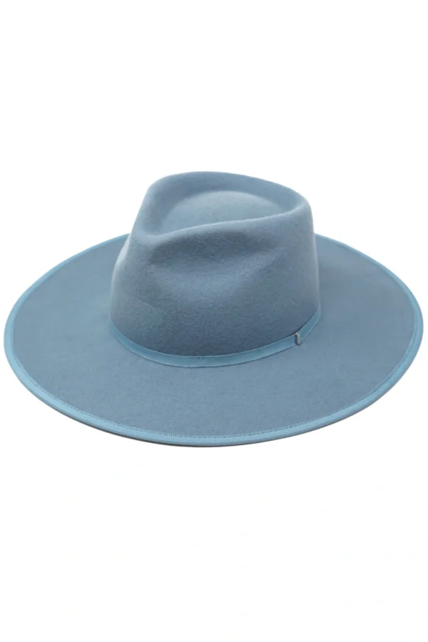 Victoria Rancher Hat in Powder Blue | Vanelegance